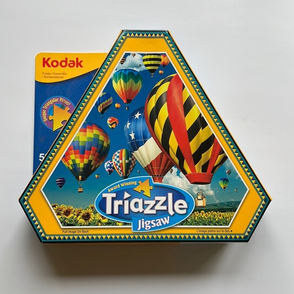 Kodak | Toys | Kodak Triangle Jigsaw Puzzle | Poshmark